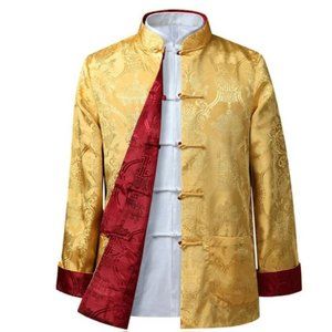 Traditional Outfit | Suits & Blazers | Chinese Mandarin Reversible ...